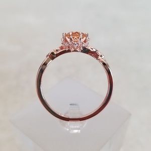 Jewelry | Delicate Rose Gold Solitaire | Poshmark